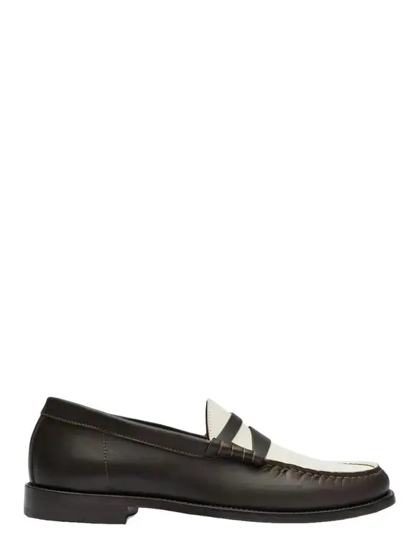 Rhude Penny-strap Loafers - Brown