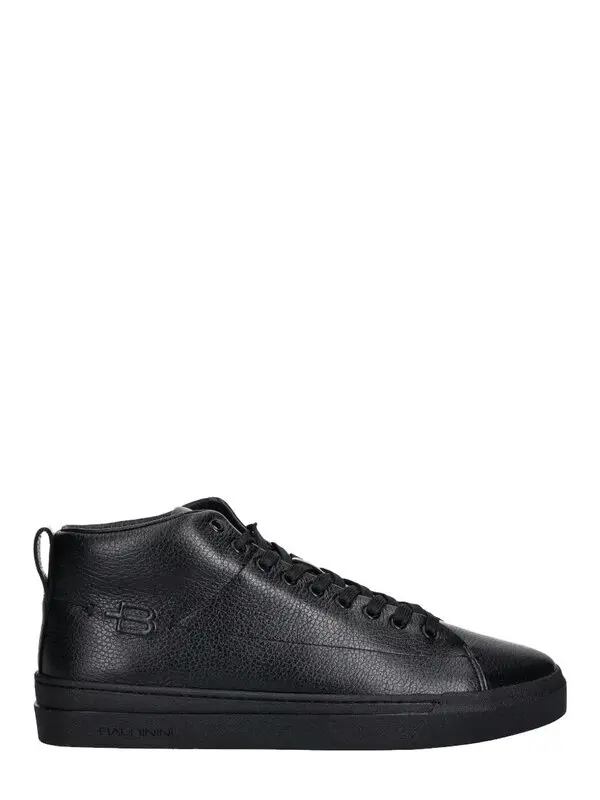 BALDININI Lace-up High-top Sneakers - Black