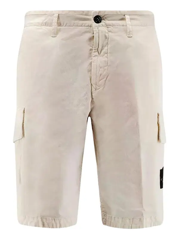 Stone Island Cargo Patch Shorts - Neutrals