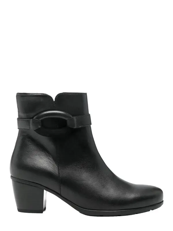 Gabor Buckle Booties - Black