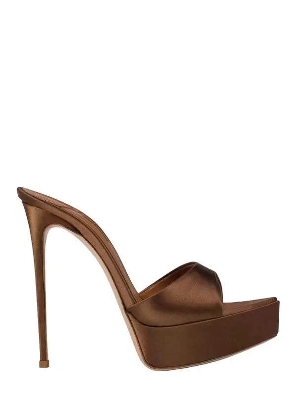 LE SILLA Platform-heel Sandals - Brown