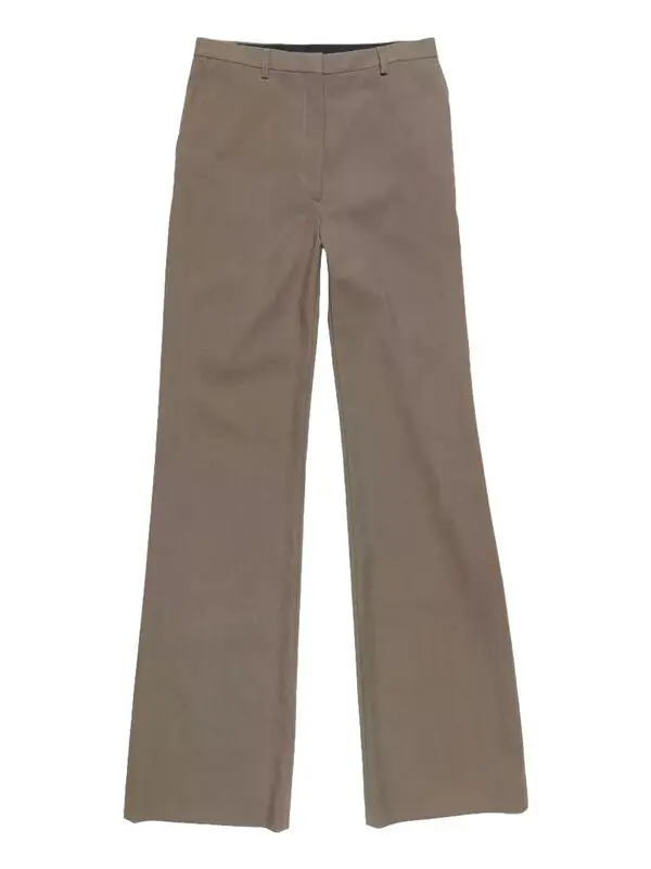 Acne Studios Wide Leg Trousers - Neutrals