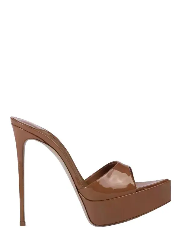 LE SILLA Platform-heel Sandals - Brown