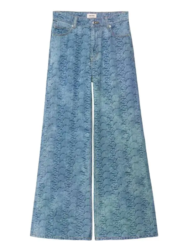 Zadig&Voltaire Printed Jeans - Blue