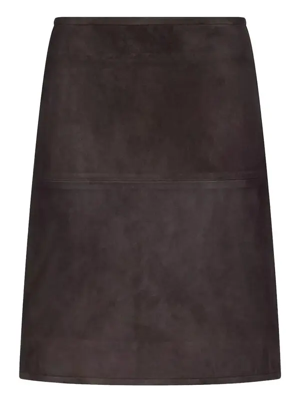 Loulou De Saison Engel Mini Skirt - Brown