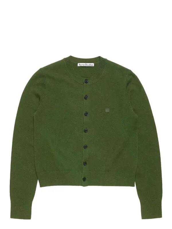 Acne Studios Buttoned Cardigan - Green