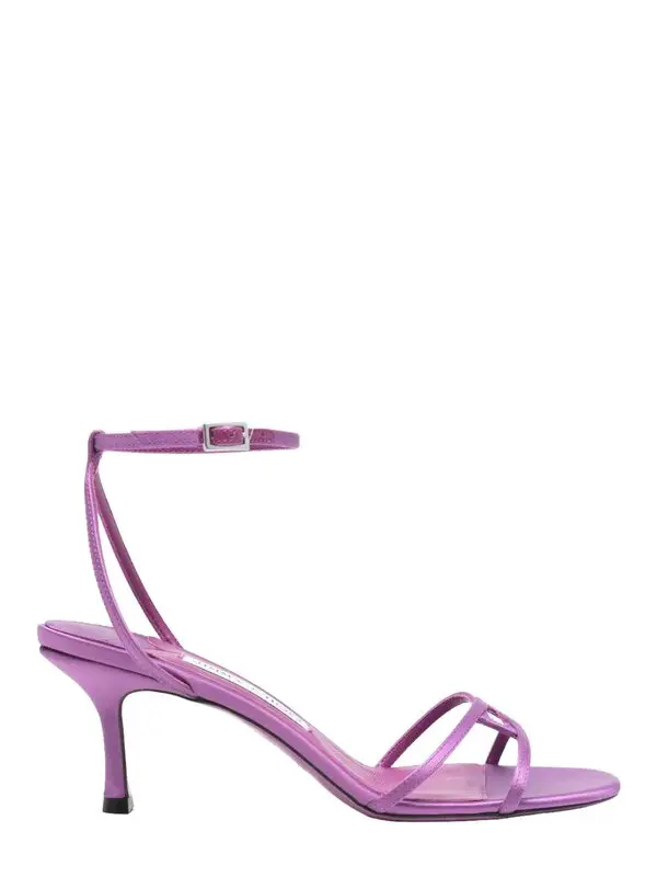 JIMMY CHOO Leo Ankle Strap Sandals - Purple