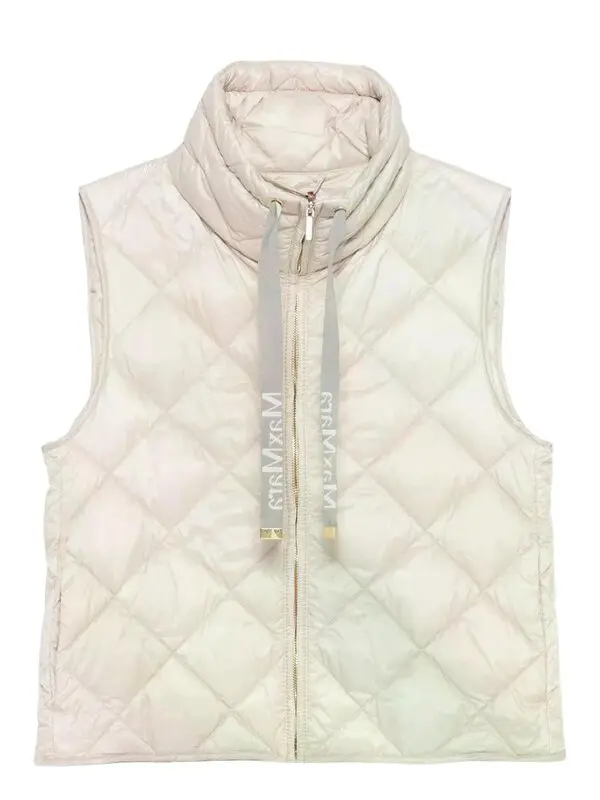 Max Mara Quilted Gilet - Neutrals