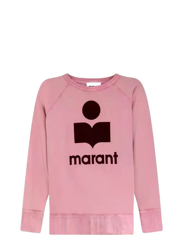 Isabel Marant Logo-detail Sweatshirt - Pink