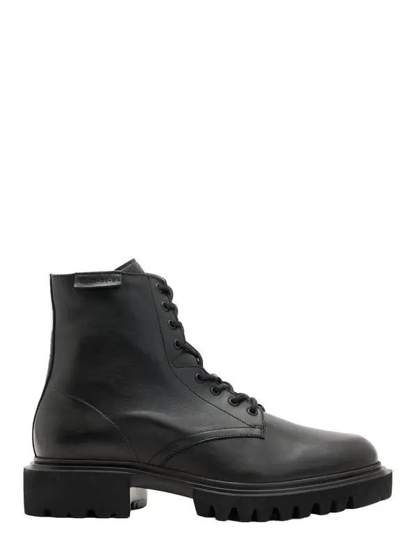 ALLSAINTS Vaughan Chunky Leather Boots - Black