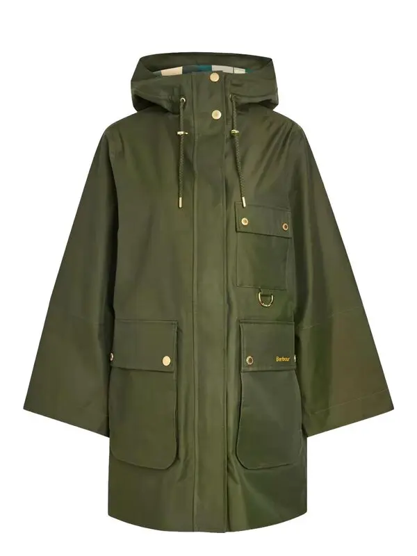 Barbour Arla Waterproof Hooded Jacket - Green