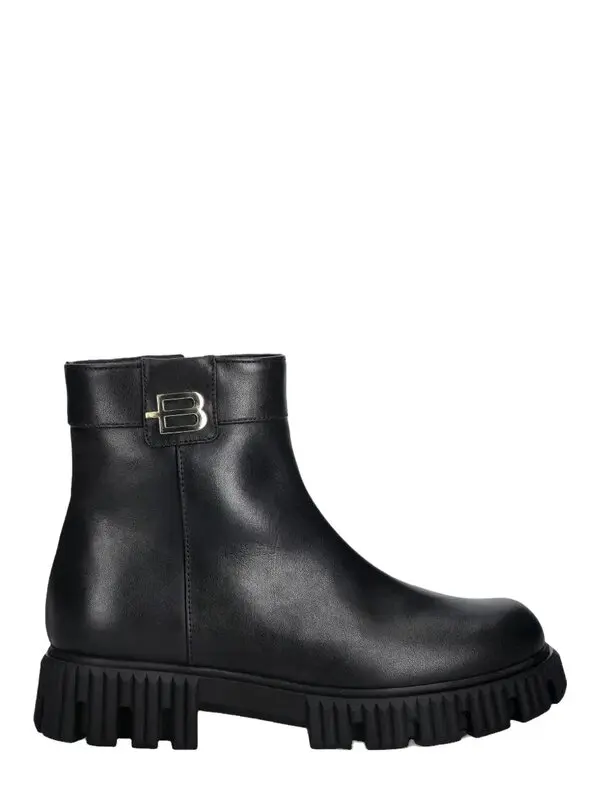 BALDININI Lug-sole Ankle Boots - Black