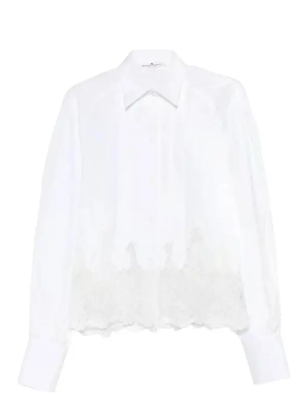 Ermanno Scervino Lace Shirt - White