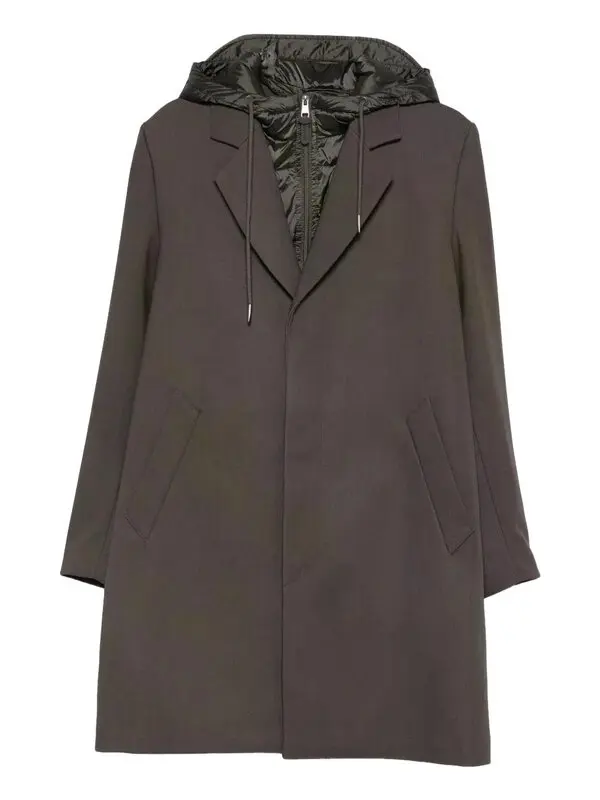 ANTONY MORATO Hooded Coat - Green