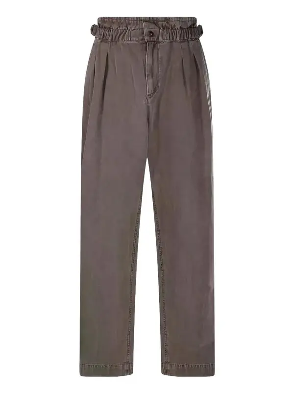 Isabel Marant Pleated Trousers - Brown