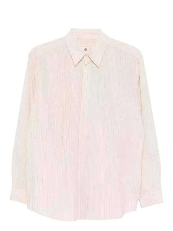 THE GARMENT Costa Striped Buttoned Shirt - Neutrals