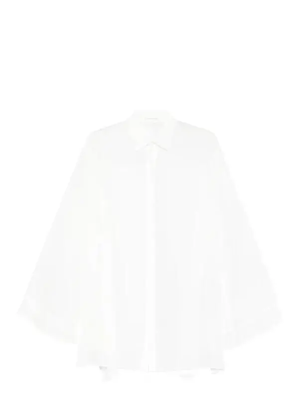 Yohji Yamamoto Bell-sleeve Shirt - White