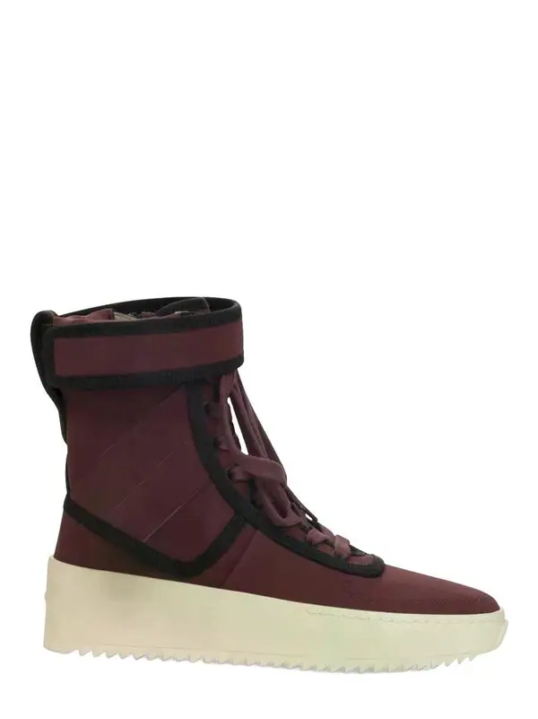 Fear Of God Platform-sole Sneakers - Red