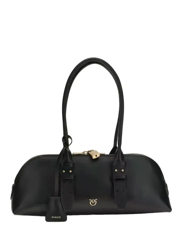 Pinko Escape Buckle Shoulder Bag - Black