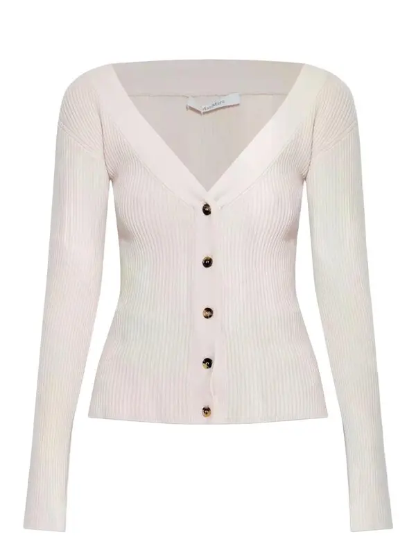 Max Mara V-neck Cardigan - Neutrals
