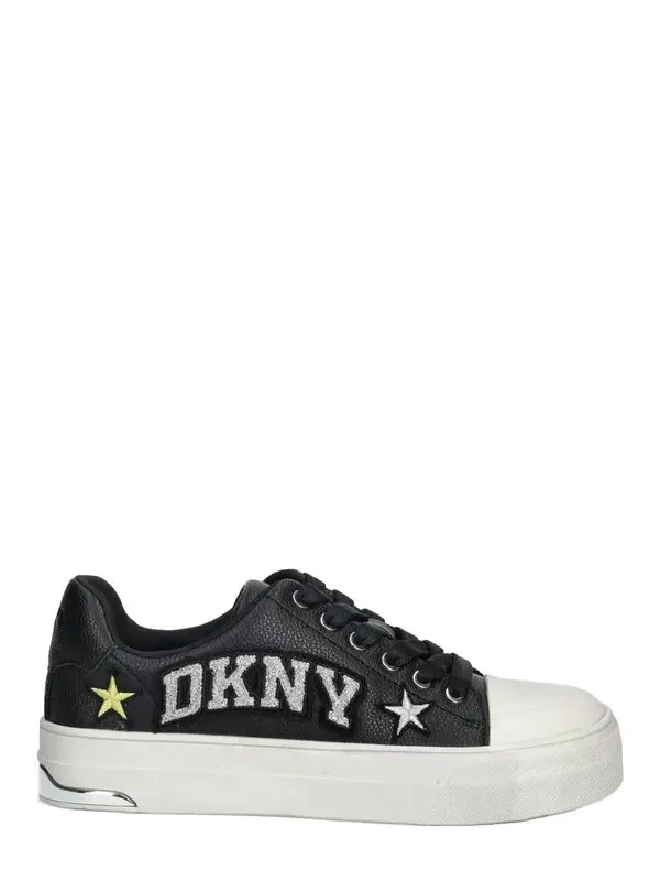 Dkny Leather Sneakers - Black