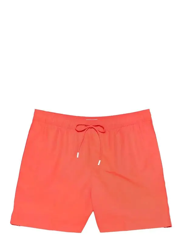 Calvin Klein Drawstring Swim Shorts - Orange