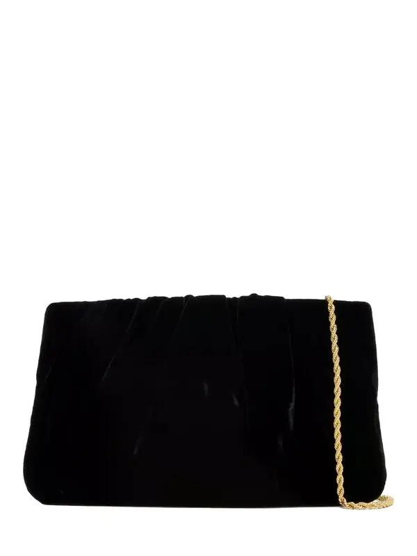 LOEFFLER RANDALL Serena Chain Clutch Bag - Black