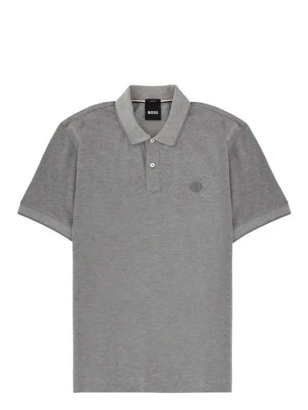 BOSS Polo Shirt C-parris - Silver