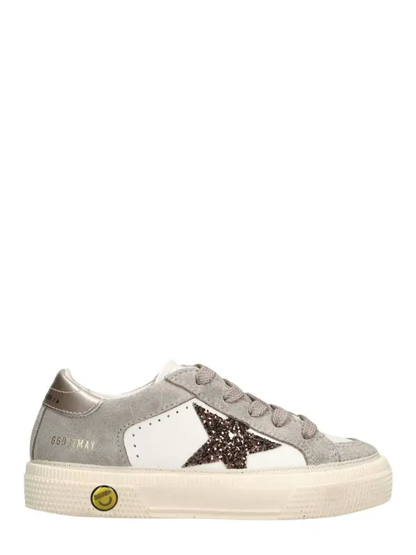 GOLDEN GOOSE May Suede Sneakers - Brown