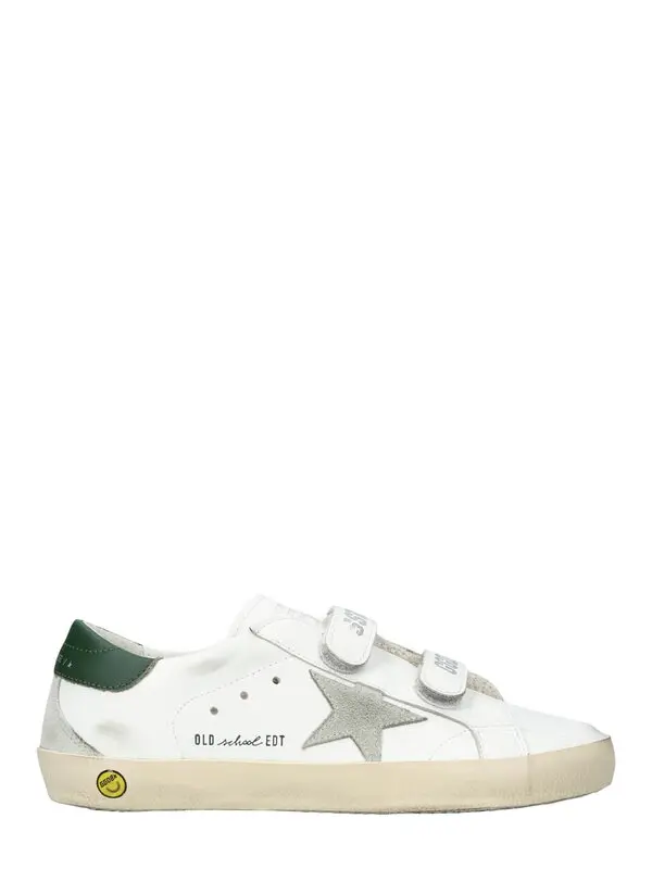 Golden Goose Leather Old School Sneakers - White