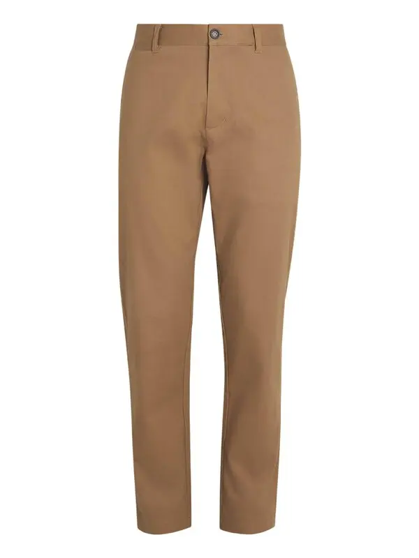 Barbour Stretch-cotton Straight Trousers - Beige