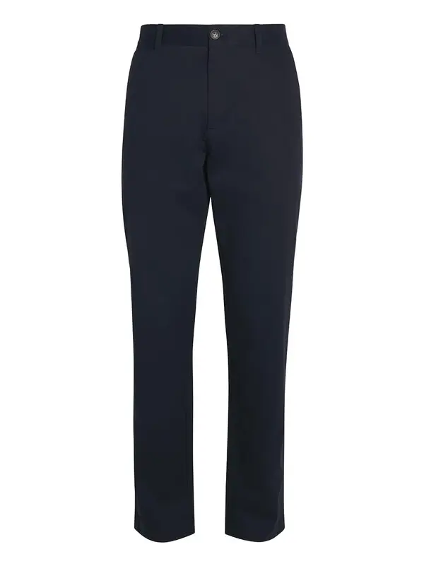 Barbour Stretch-cotton Straight Trousers - Navy