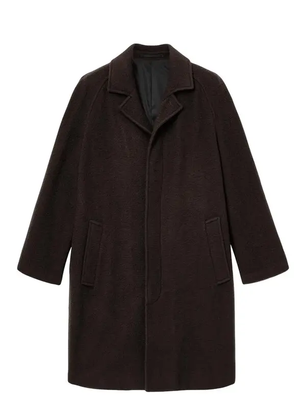 ALLSAINTS Wool-blend Duke Overcoat - Brown
