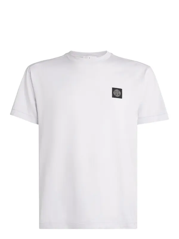 Stone Island Cotton Compass T-shirt - Blue