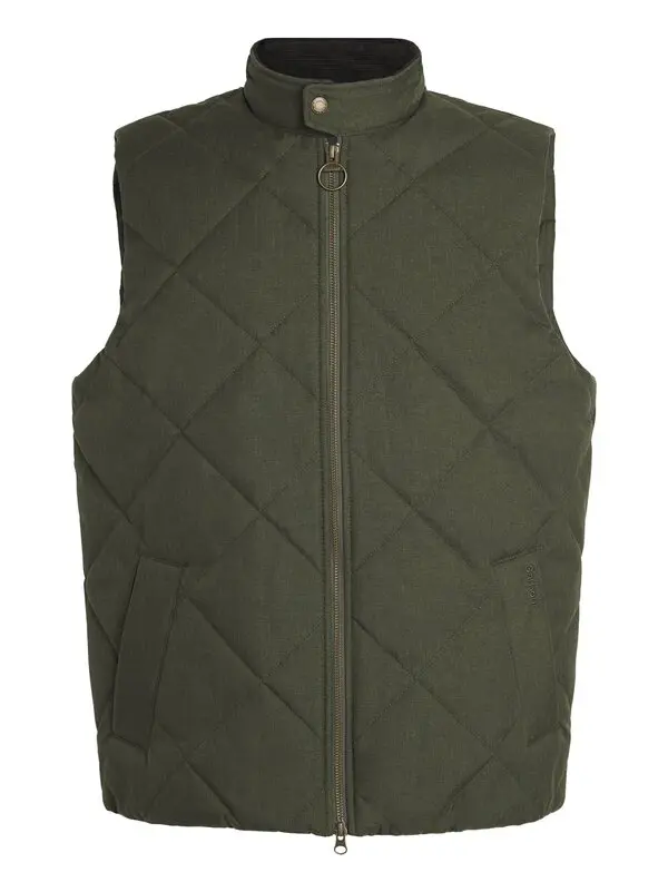 Barbour Quilted City Harrington Gilet - Green