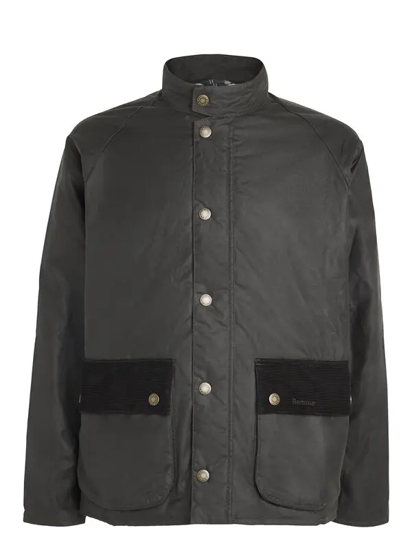 Barbour Waxed Cordhill Jacket - Green