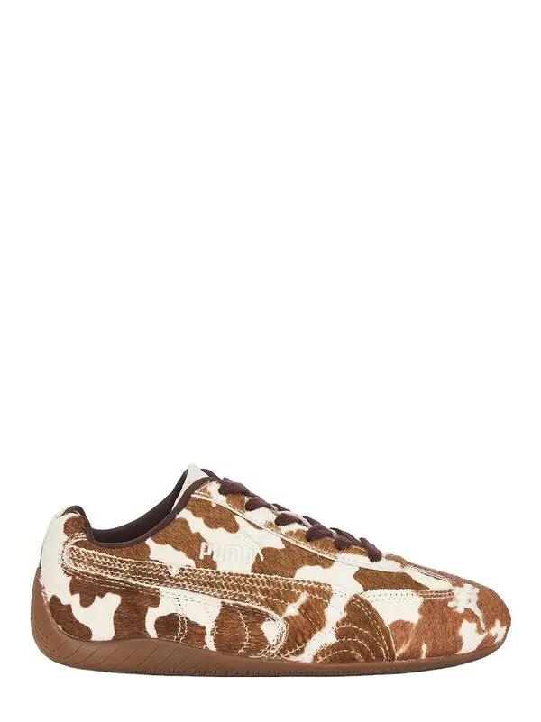 PUMA Speedcat Cow Sneakers - Chocolate Brown