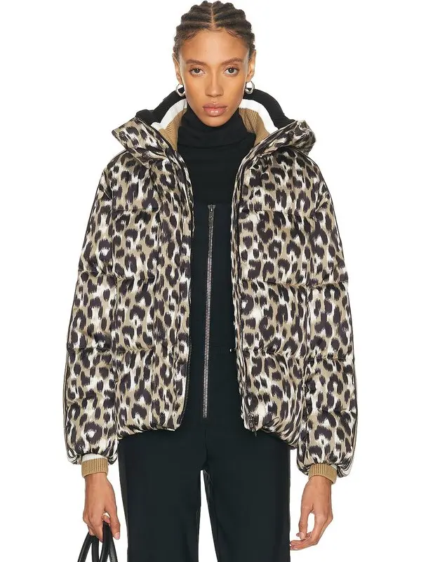 Fusalp Ada Leopard Jacket - Leopard Flou Savane