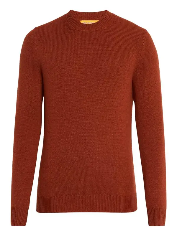 Guest In Residence Cashmere Crewneck Sweater - Cinnamon