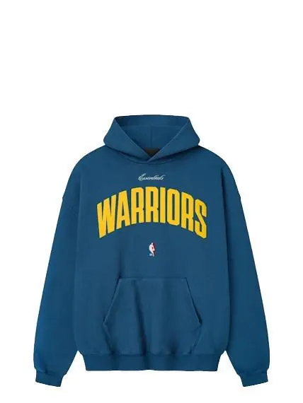 Fear Of God Essentials Warriors 90's Hoodie - Blue Sapphire