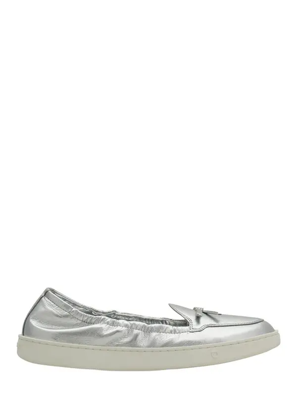 FERRAGAMO Loafer Hybrid Sneakers - Silver