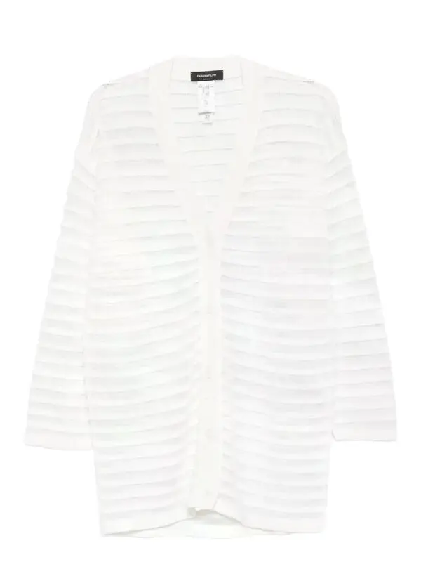 Fabiana Filippi V-neck Cardigan - White