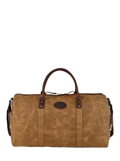 TSD BRAND Hillside Tough Weather Ready Duffel - Camel