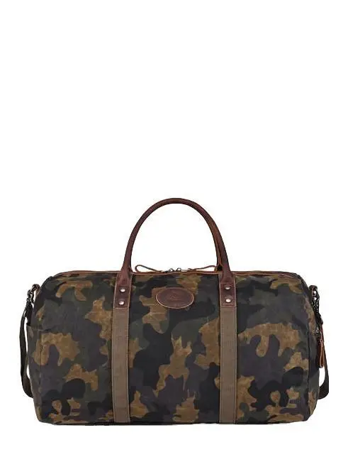 TSD BRAND Hillside Tough Weather Ready Duffel - Olive Camo