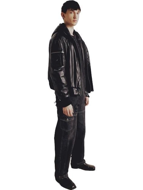 PCFG Zipped Denim Pant - Black