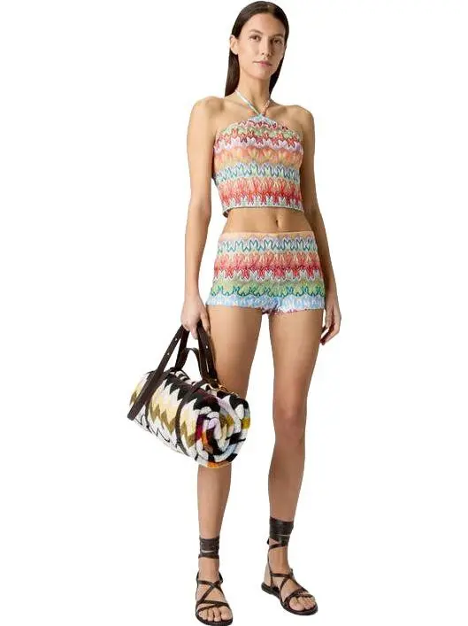 Missoni Viscose Halter Top - Multicoloured 2