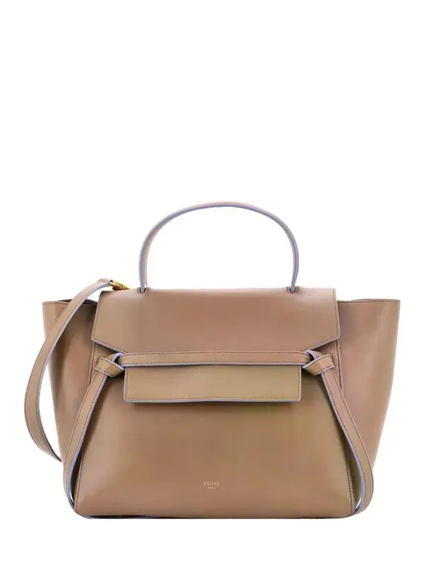 Celine Belt Bag Calfskin Medium Satchel - Brown