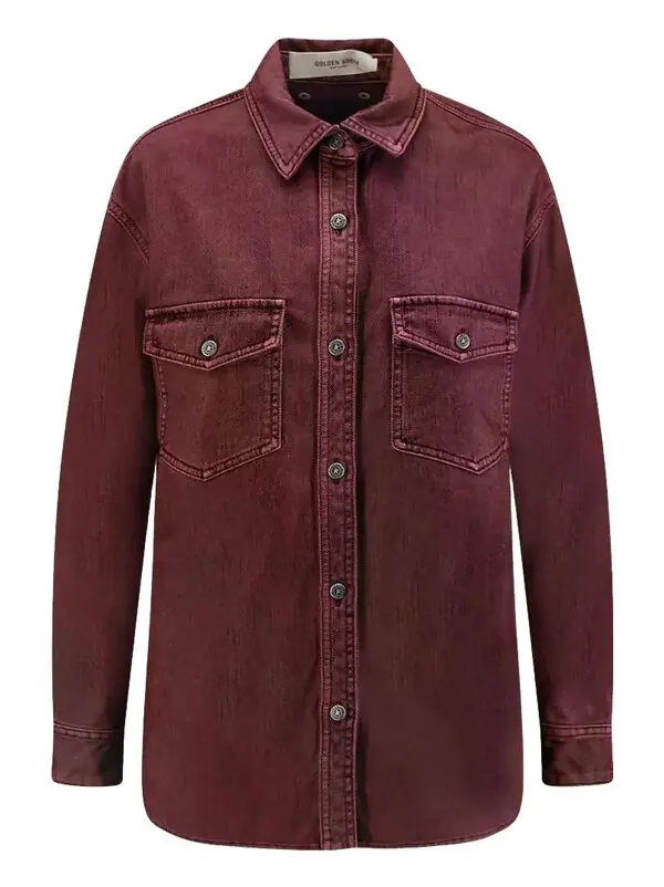 GOLDEN GOOSE Button-closure Shirt - Red