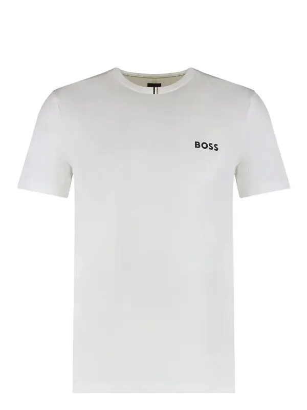 BOSS Crew-neck T-shirt - White