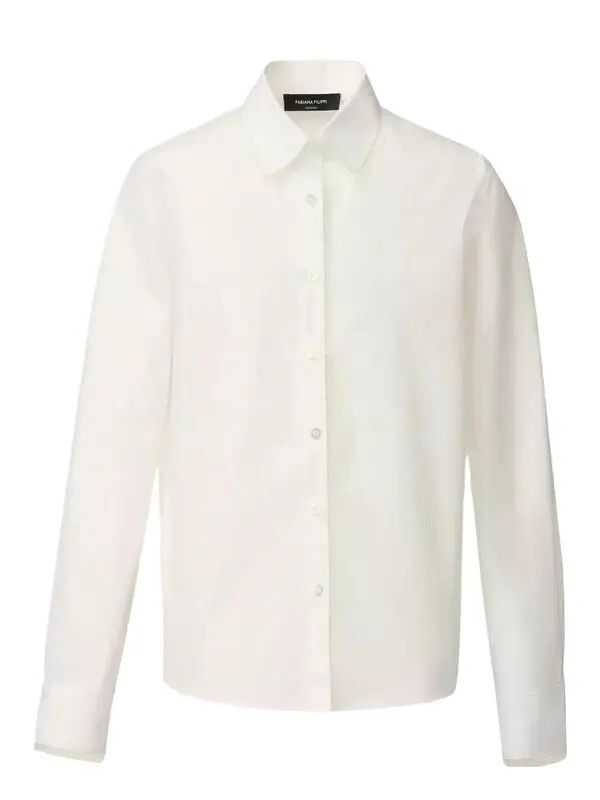 Fabiana Filippi Buttoned Collar Shirt - White